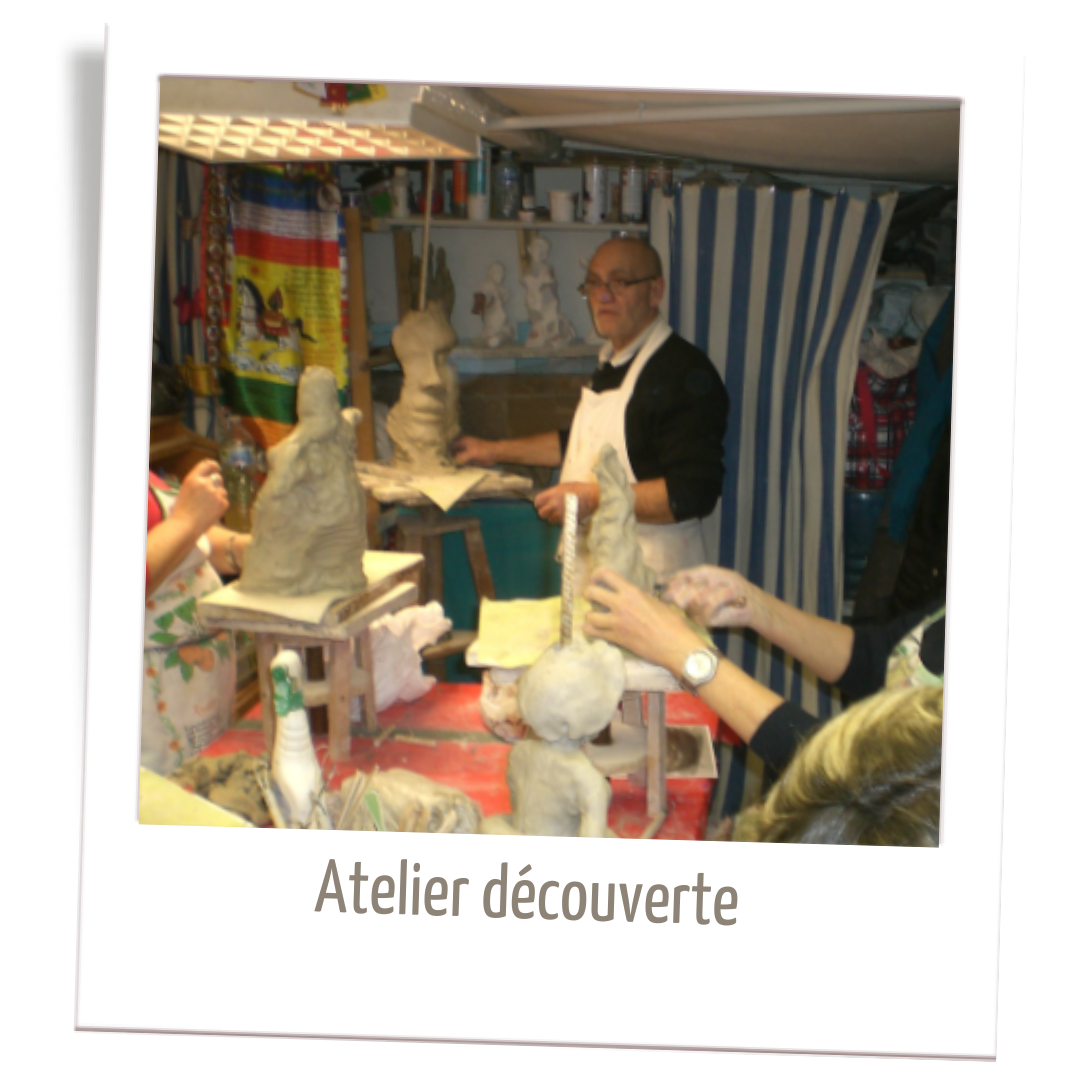 Activité atelier de sculpture - SitesculptureJack